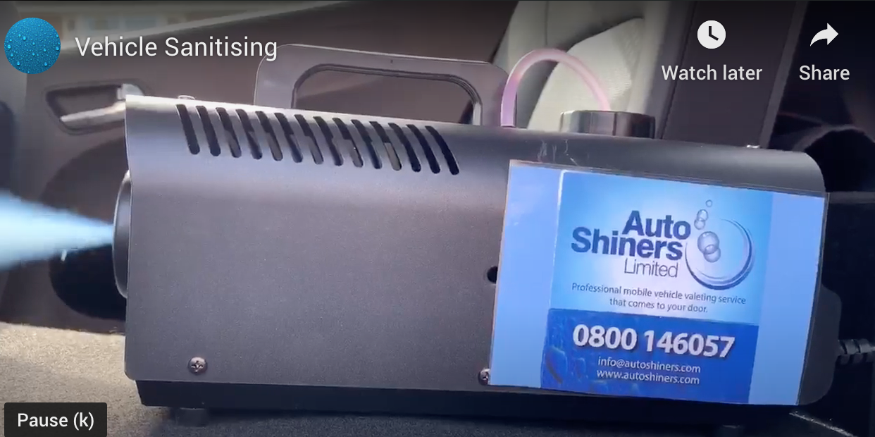 Vehicle Sanitising - Auto Shiners